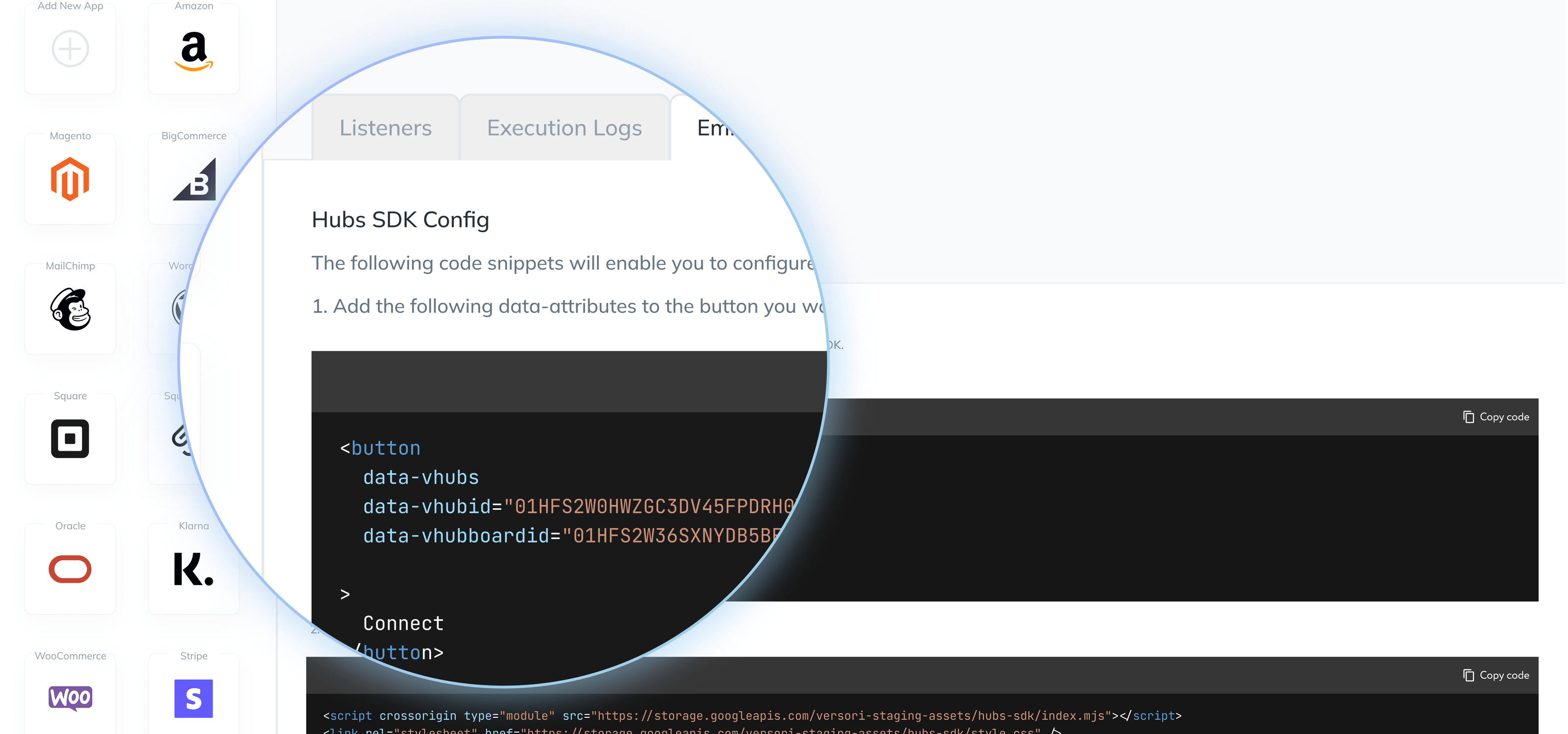 Versori | Scale With No-Code Native Data Integration Hubs